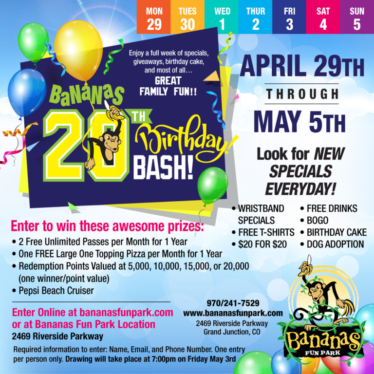 Rules & Safety | Bananas Fun Park - Grand Junction, CO